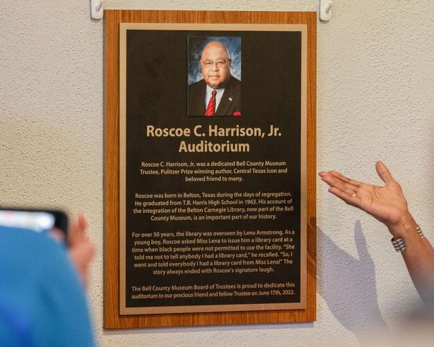 Leaving a legacy: Bell County Museum auditorium named for Harrison ...