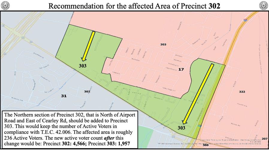 Bell County commissioners redraw four voting precincts, issue $39.5 ...