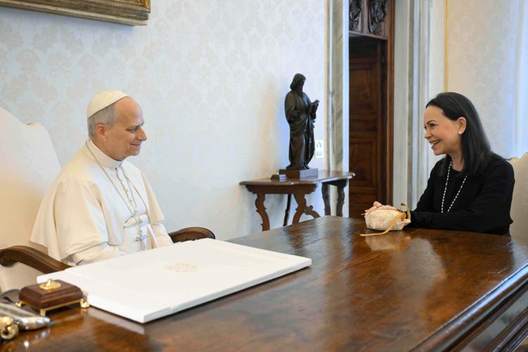 Machado seeks Pope Leo’s support for Venezuela's transition during ...
