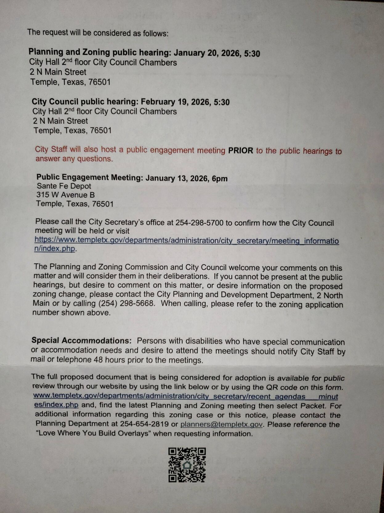 ‘Love Where You Build’ campaign contrasts with Temple notices stating ...