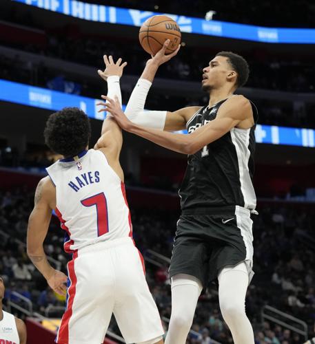 Wemby’s first triple-double leads Spurs to win over Pistons | Sports ...