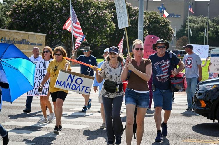 Baylor Scott & White vaccine mandate protest | | tdtnews.com