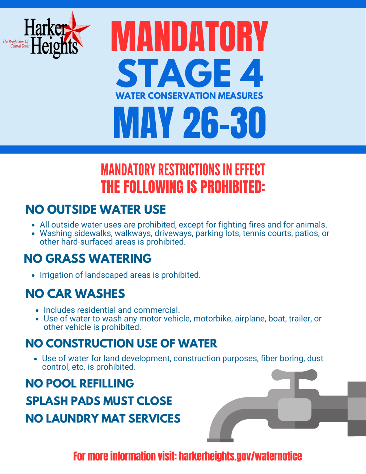 Stage 4 water restrictions begin this week: No washing cars, no ...