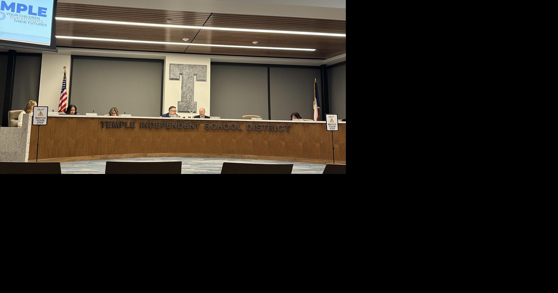 Temple ISD board of trustees approves 2025 bond project purchase, legal ...