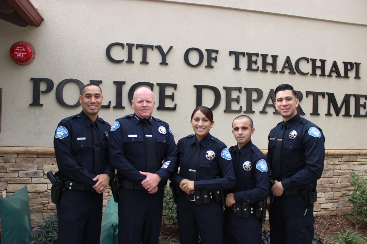 New TPD officers join force, get badges | News | tehachapinews.com