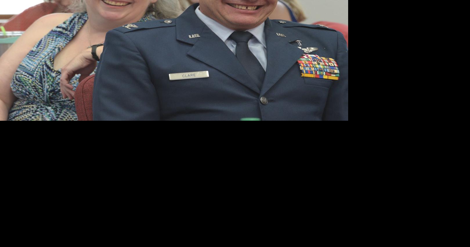 Air Force Chaplain Col. Wesley Clare honored during retirement ceremony ...