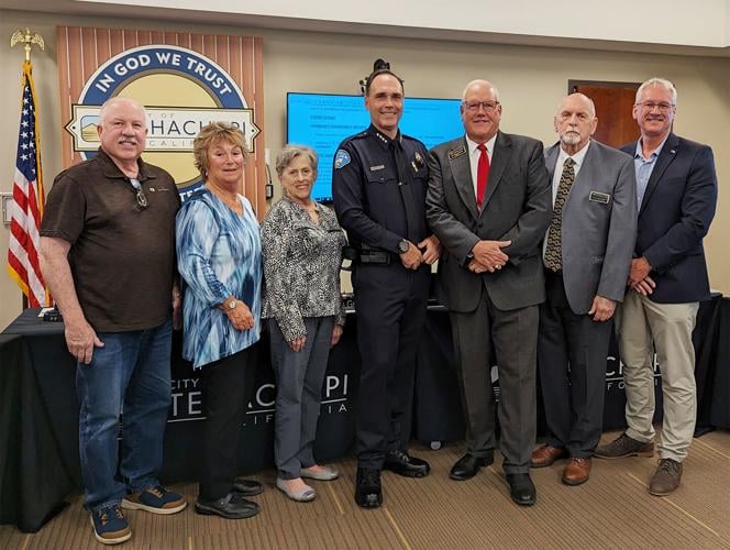 New Tehachapi police chief sworn in at City Council meeting | News ...
