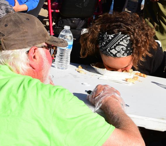 PHOTO GALLERY: Yum! It's the Apple Festival pie-eating contest | News ...