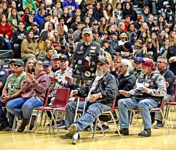 PHOTO GALLERY: Tehachapi High students honor veterans | News ...