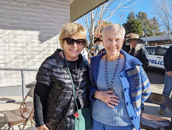 Downtown bench in honor of Gilbert Mitchell Jr. dedicated on Veterans ...