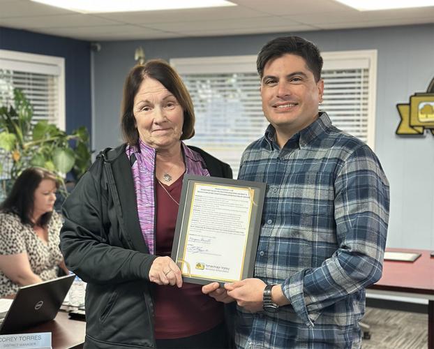 Supervisor Parlier, TVRPD board honor retiring director and longtime ...