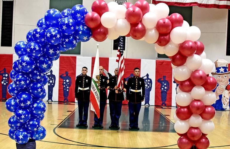 PHOTO GALLERY: Tehachapi High students honor veterans | News | tehachapinews.com
