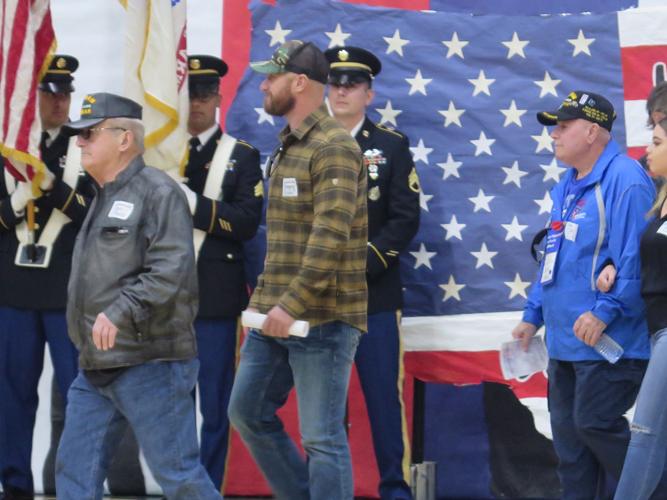 PHOTO GALLERY: High school holds moving ceremony to honor veterans ...