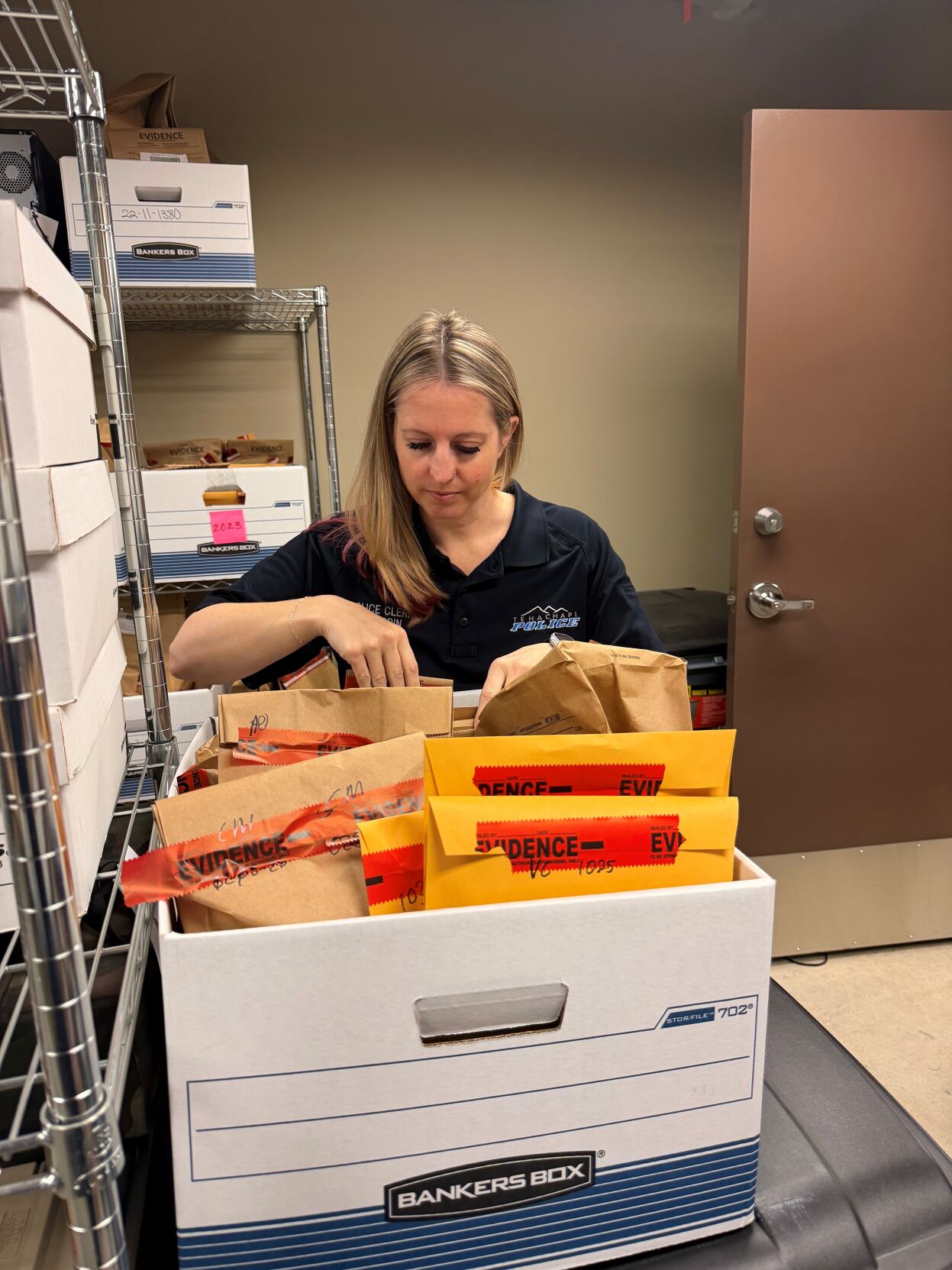 Tehachapi Police Department thanks property, evidence professionals ...