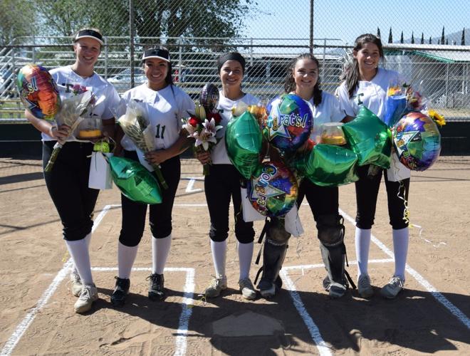 Softball honors senior class with pair of wins | Sports | tehachapinews.com