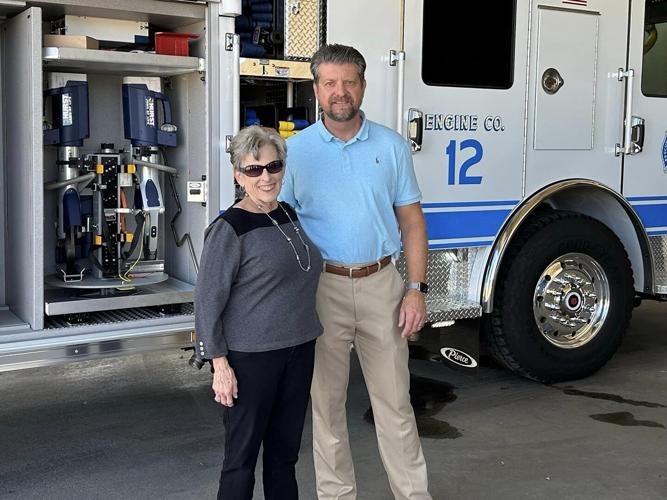 Scrivner, Duncan deliver new $1.2 million fire engine to Station 12 ...