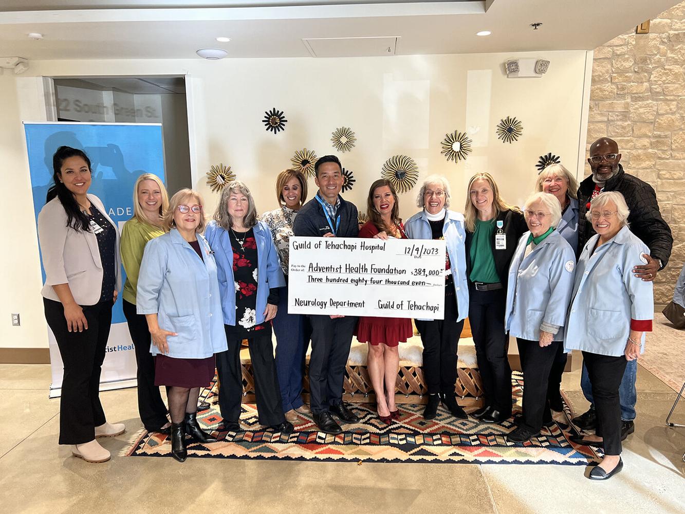 Guild pledges $340,000 for hospital neurology program — 'Tehachapi will ...