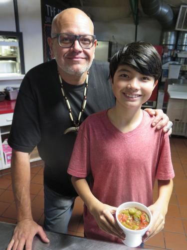 Soup for the soul: Layla & Milo Lujan recognized for soup kitchen ...