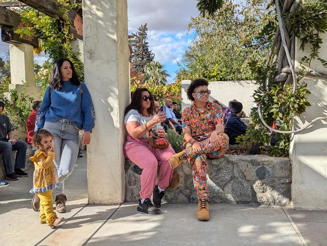 Hundreds turn out for Día de Los Muertos at Chávez national monument ...