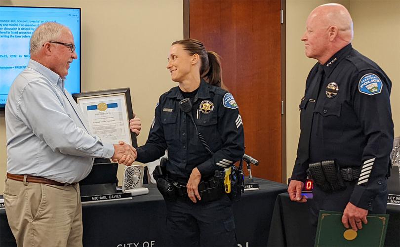 City Council honors police, hears updates | News | tehachapinews.com