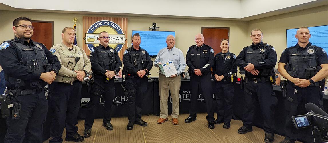 City Council honors police, hears updates | News | tehachapinews.com