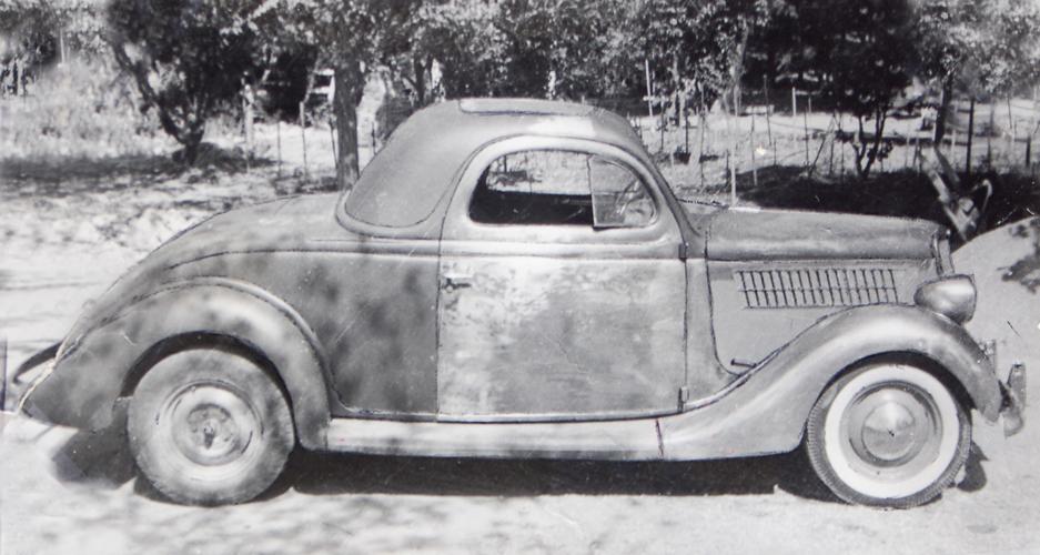 Pen in Hand: Sherman Cline's 1935 Ford Coupe: a restoration 50 years in ...