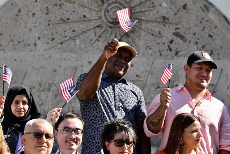 New US citizens welcomed in ceremony at Cesár Chávez monument | News ...