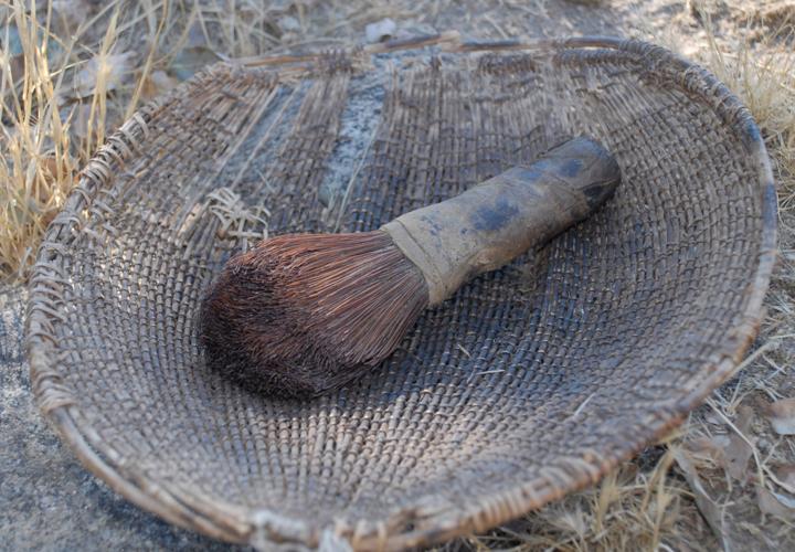 Pen in Hand: Soaproot brushes: local residents learn how to make a ...