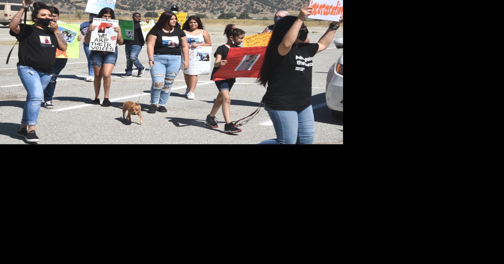 Families of inmates protest coronavirus conditions at Tehachapi prison ...
