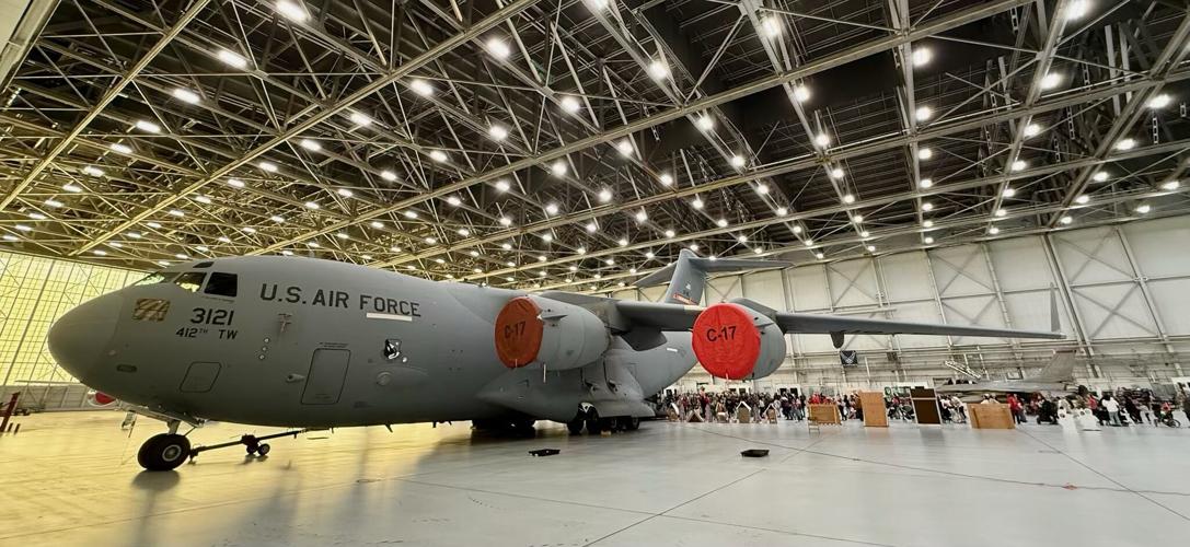 Children and their families attend holiday party at Edwards Air Force ...