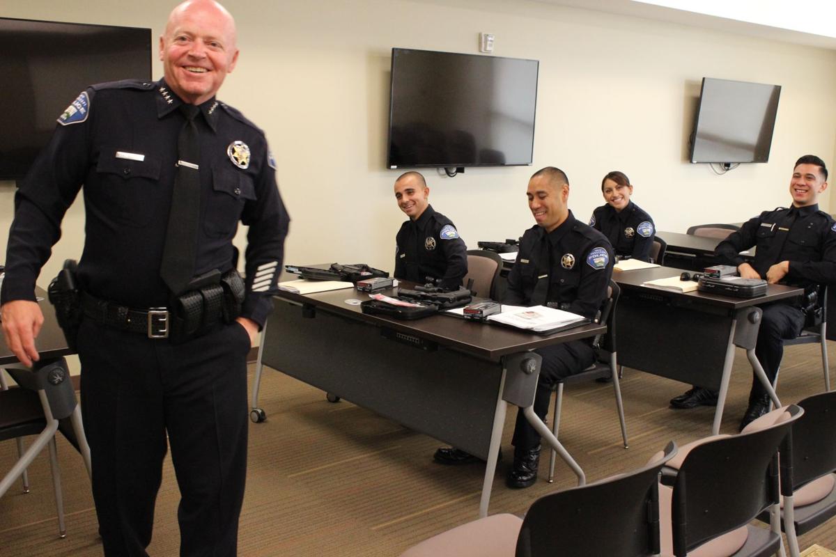 New TPD officers join force, get badges | News | tehachapinews.com