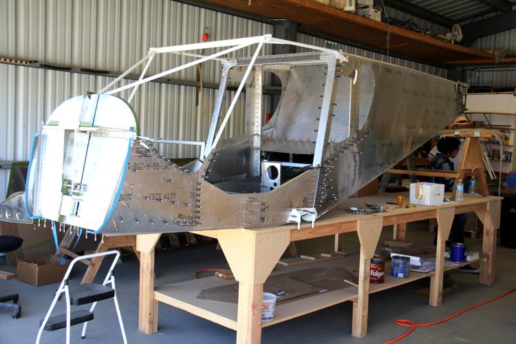 Build a plane workshop at Tehachapi Municipal Airport making progress ...