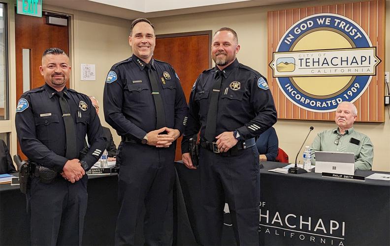Tehachapi PD: Dunham and Ruppert promoted to lieutenant | News ...