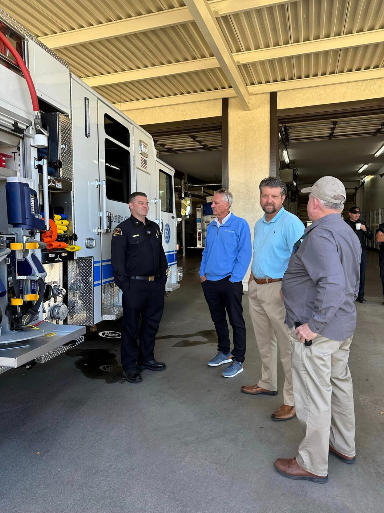 Scrivner, Duncan deliver new $1.2 million fire engine to Station 12 ...