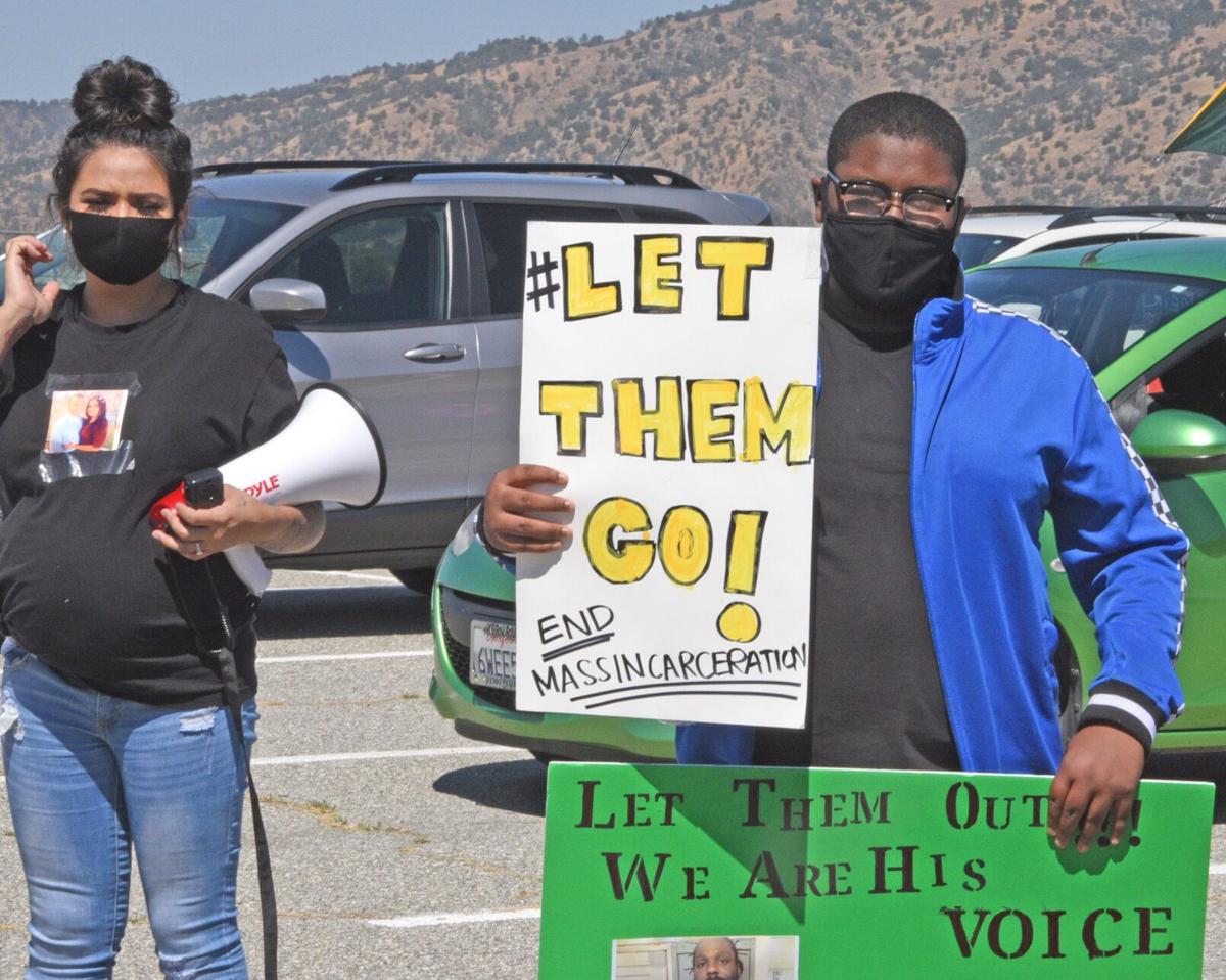 Families of inmates protest coronavirus conditions at Tehachapi prison ...