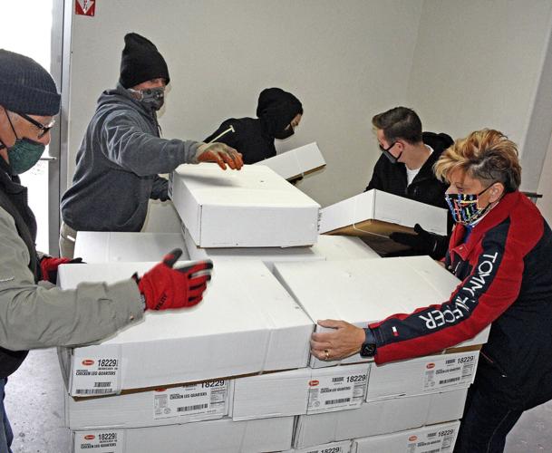 Volunteers help make Tehachapi Salvation Army commodity day a success ...