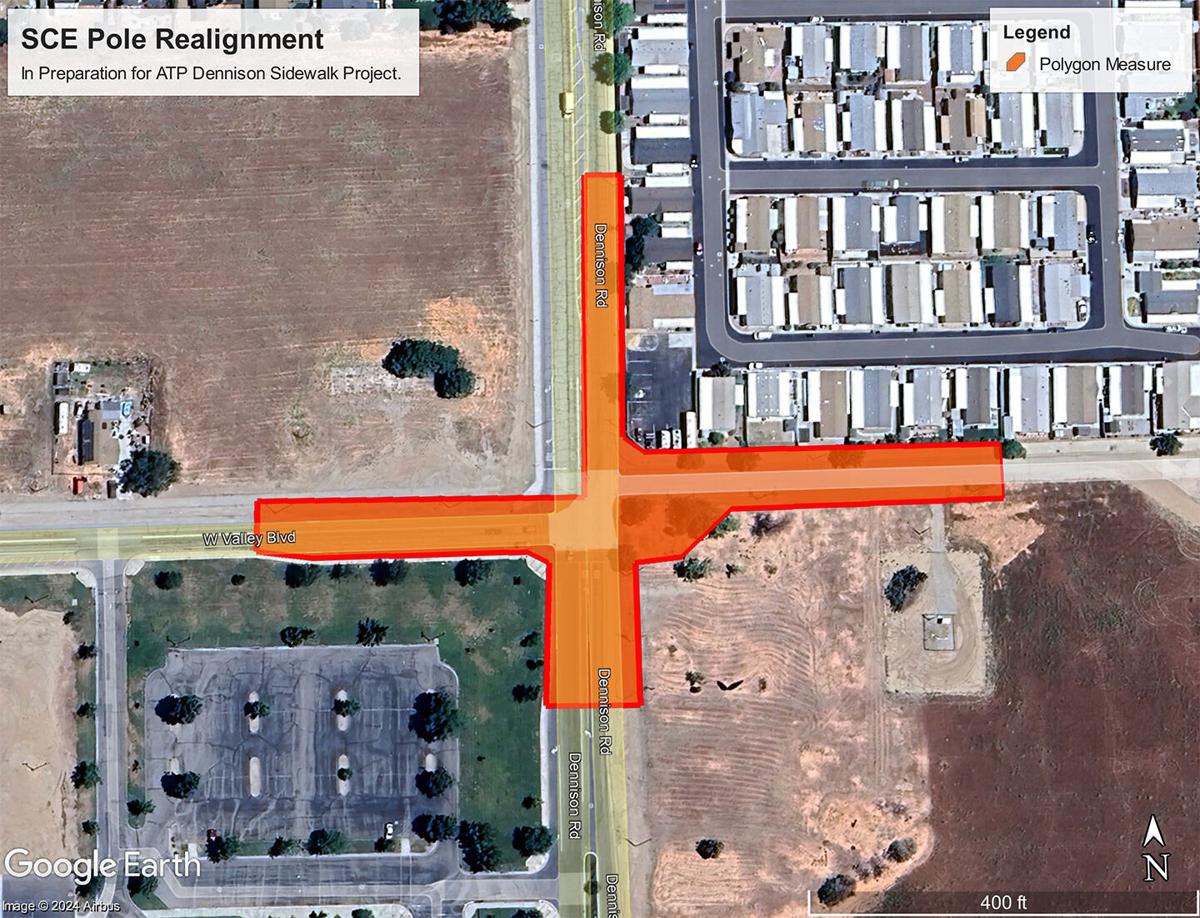 Expect delays as SCE begins power line pole relocation in city | News ...