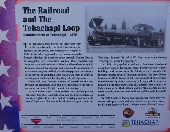 Visitor Guide: Tehachapi's rich history commemorated on series of plaques | Visitor-guide ...