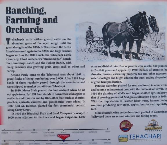 Tehachapi's rich history commemorated on series of plaques | Visitor ...
