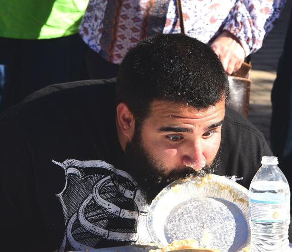 PHOTO GALLERY: Yum! It's the Apple Festival pie-eating contest | News ...