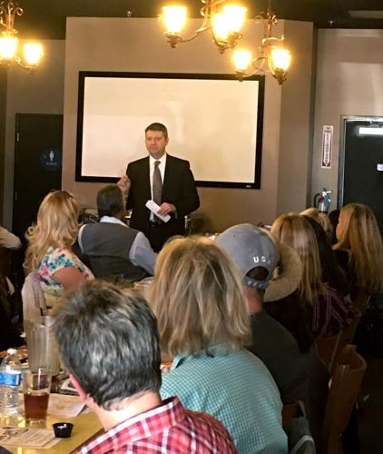 Kern County Supervisor Zack Scrivner addresses county budget at chamber ...