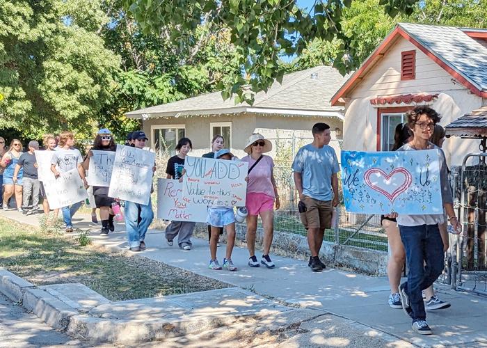 'Give them the support and care they need': Students, others walk for ...