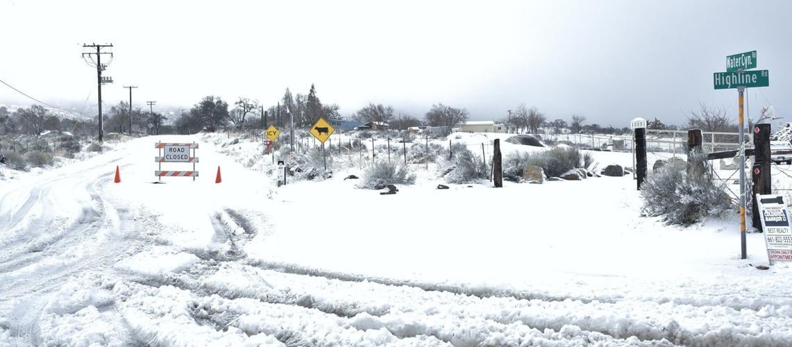 PHOTO GALLERY: Greater Tehachapi's draped in snow | News ...
