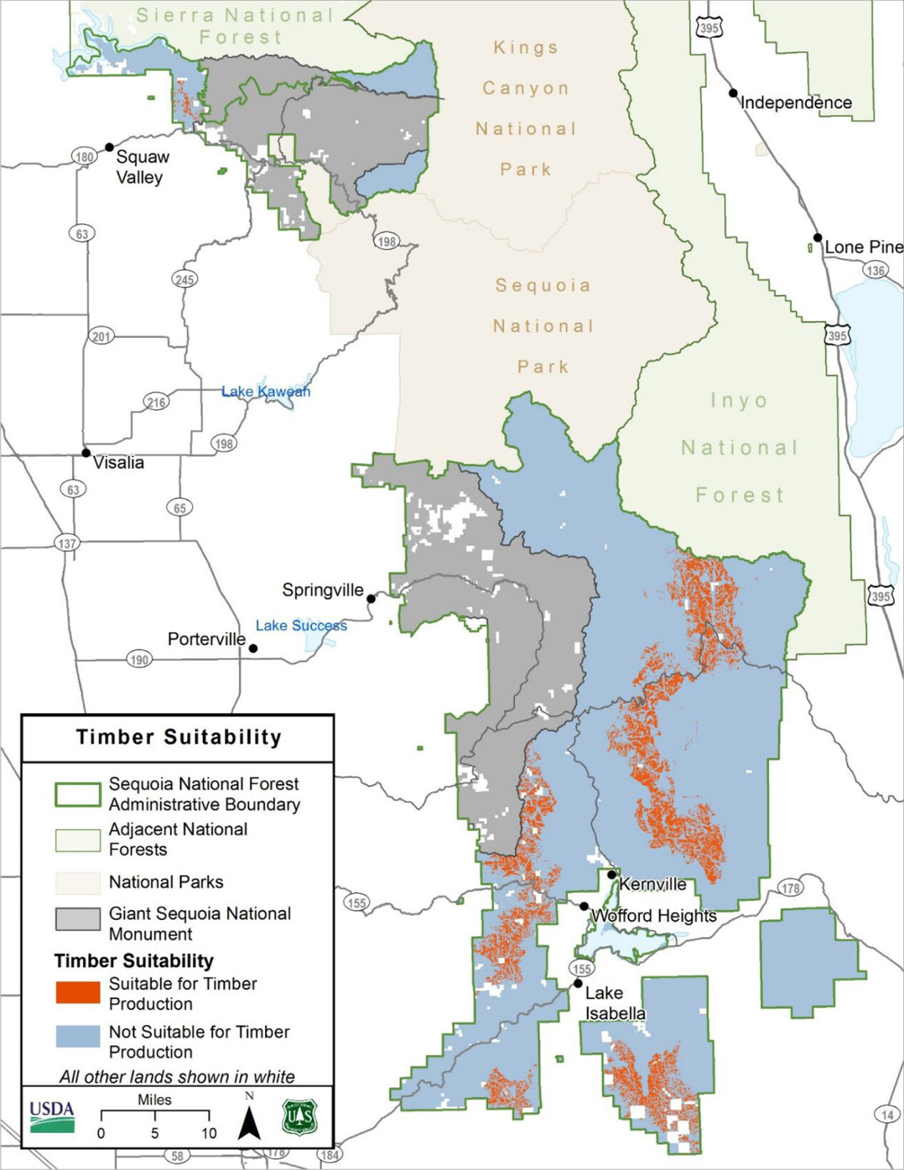 Could presidential order increase timber production on Sequoia National ...