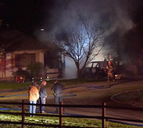 Fire destroys garage and part of home in BVS | News | tehachapinews.com