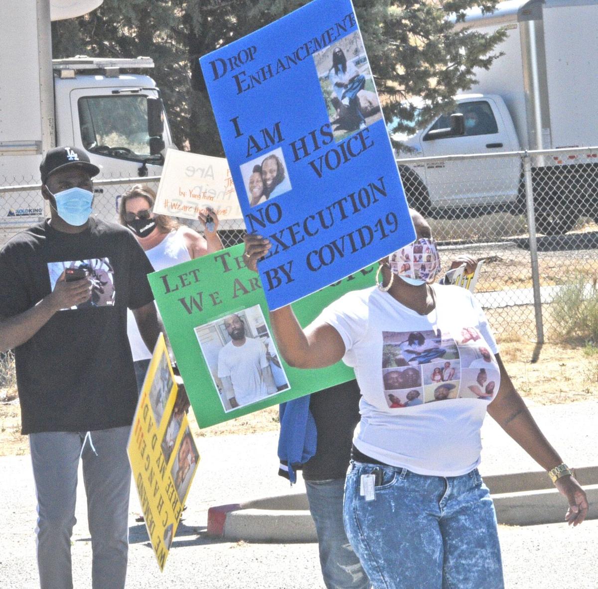 Families of inmates protest coronavirus conditions at Tehachapi prison ...