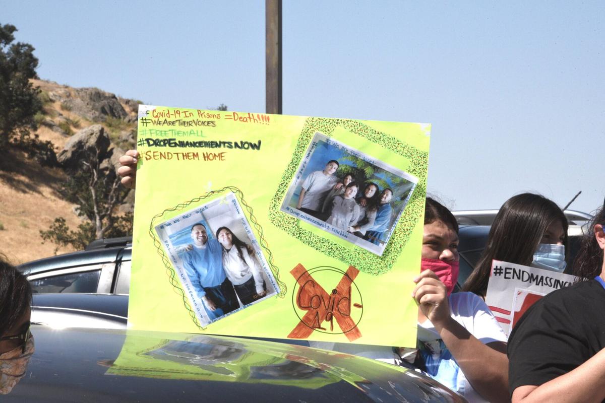 Families of inmates protest coronavirus conditions at Tehachapi prison ...
