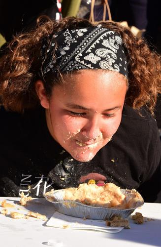 PHOTO GALLERY: Yum! It's the Apple Festival pie-eating contest | News ...