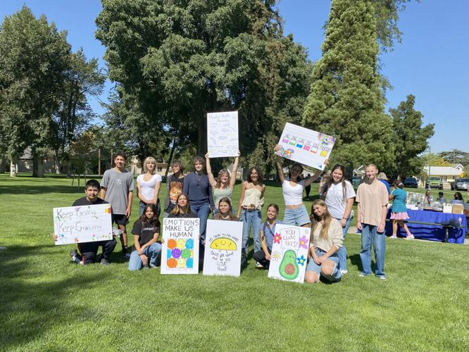 Young people march through Tehachapi to raise mental health awareness ...