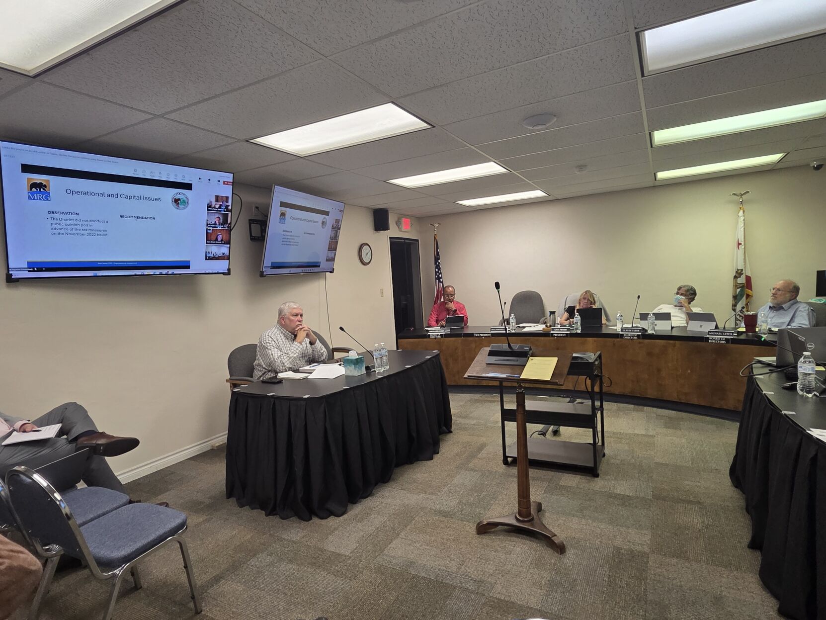 Bear Valley CSD talks structural changes, water and waste rate ...